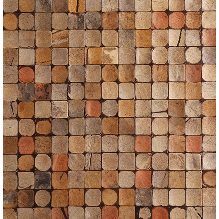 Wholesale Coconut Shell Mosaic Wall Panels - Stylish & Durable