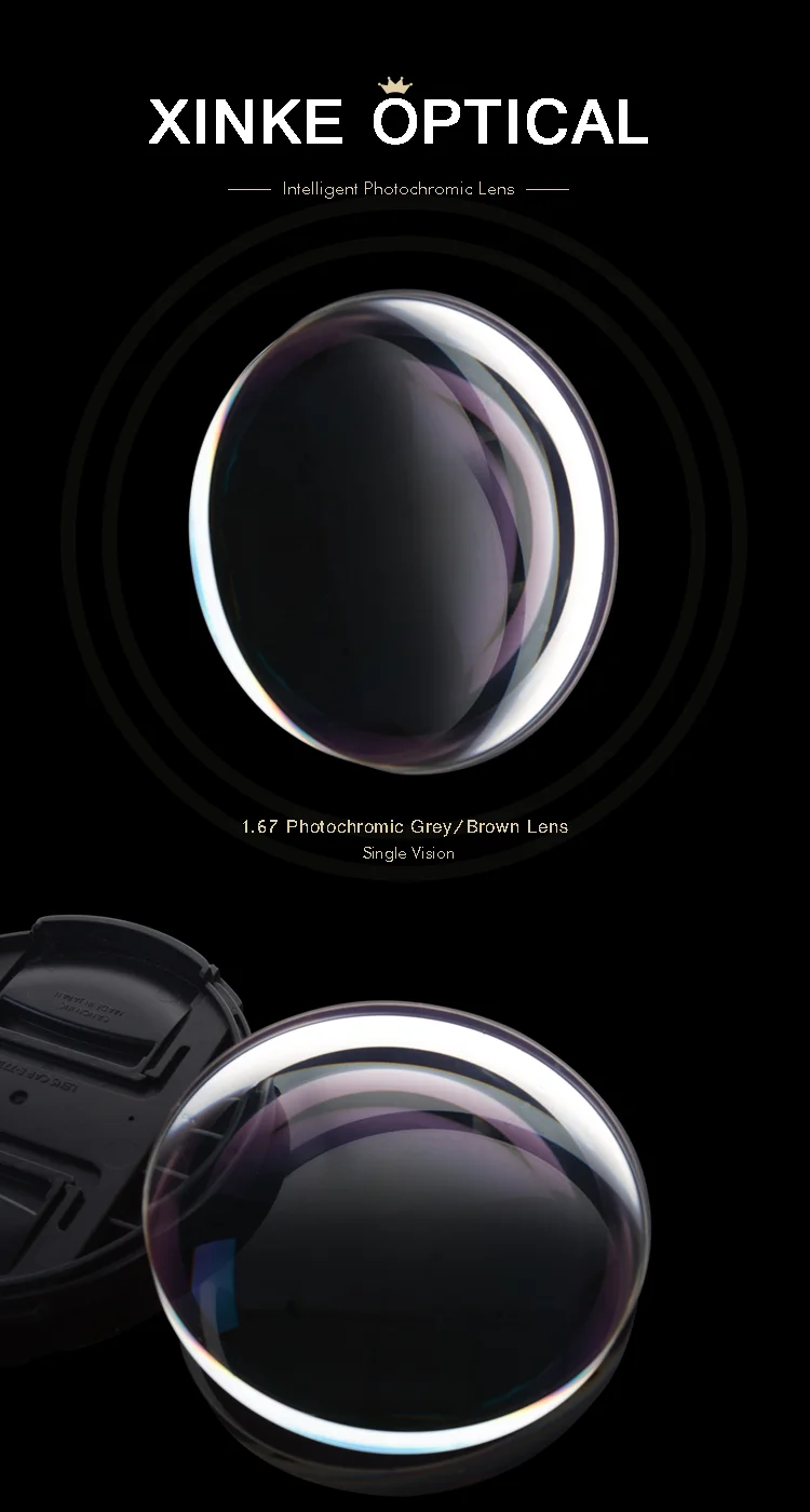 1.67 Single Vision Blue Cut Photochromic Optical Lens - Buy Polarized ...