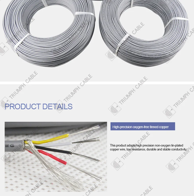 Oem Cores Ul2725 30wag*3 Cores Awm Style 80 30v 2725 Vw-1 Pvc Cables ...