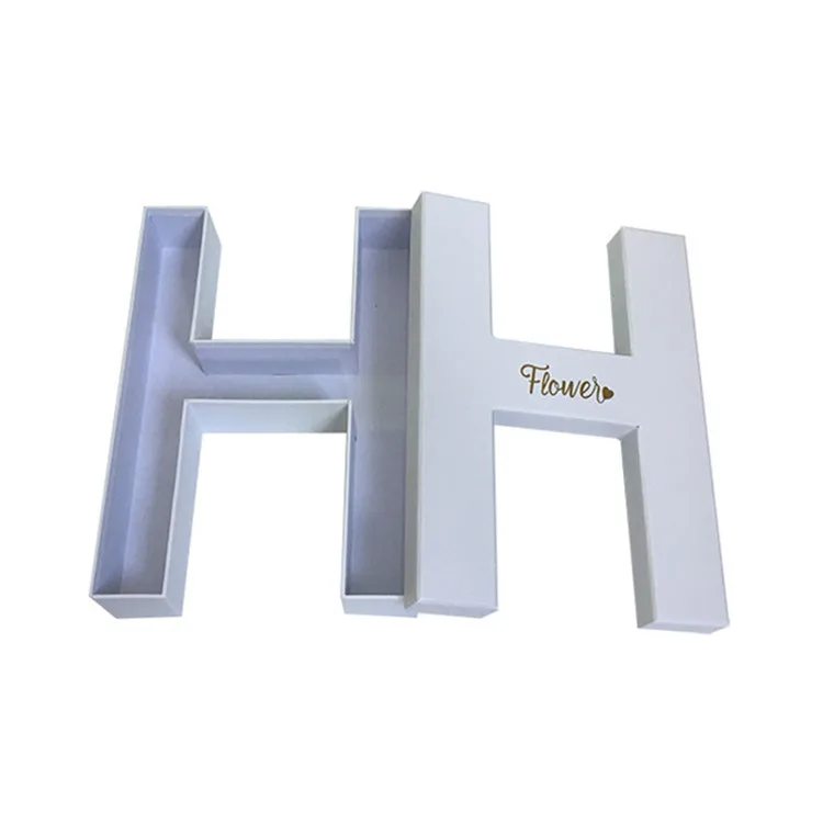 Wholesale Luxury Letter Flower Boxes for Roses - Custom Sizes