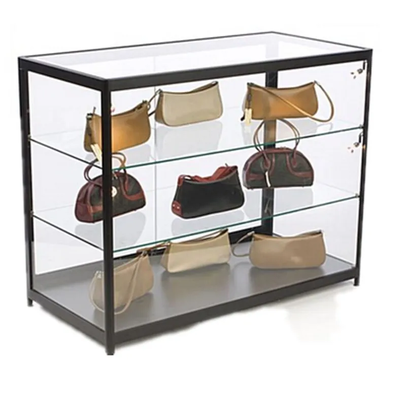 Modern Jewelry Display Showcase With Lock And Sliding Glass Door - Buy ...
