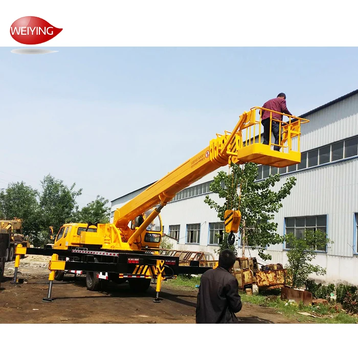 16 Ton Mobile Crane - High Efficiency Hydraulic Truck Crane