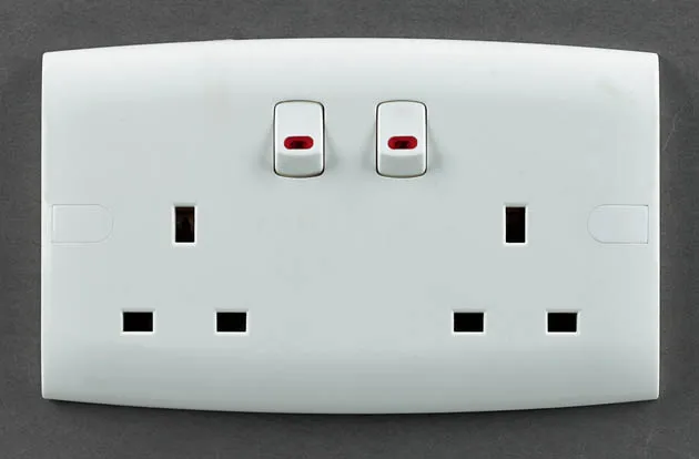 Sales promotion! 4 6 8 Gang Wall Switch And Socket Light 13A 16A 45A ...