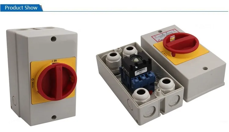 户外ip54 Ip66 500v 50/60hz 20a 35a 63a 2p 3p 4p模块化负载隔离开关隔离凸轮旋转组合开关 - Buy 组合凸轮开关,结合旋转开关,隔离开关 ...