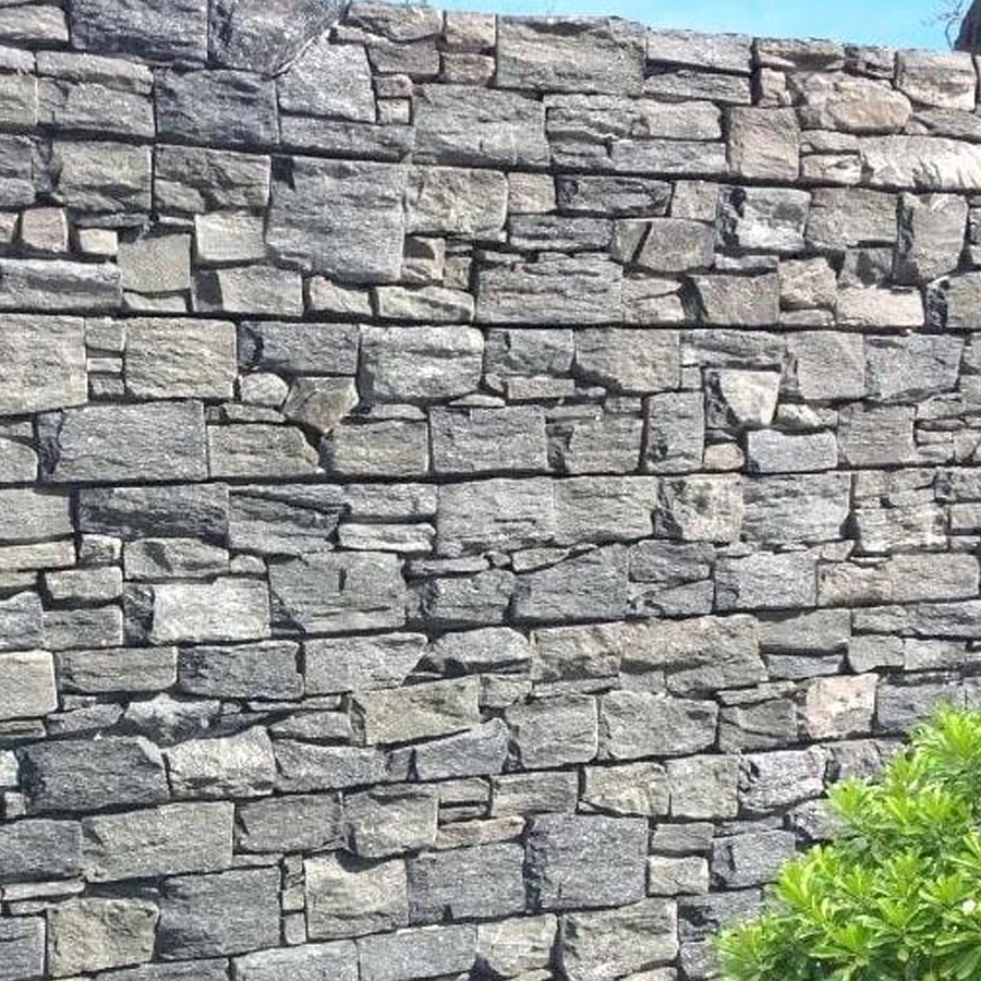 Gray Mica Schist Walling Veneer Stoneppanel For Interior And Exterior ...