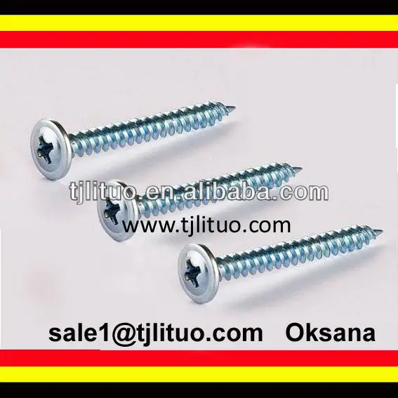 Durable Wafer Head Stitching Screw - Phillips Point 4.2x13