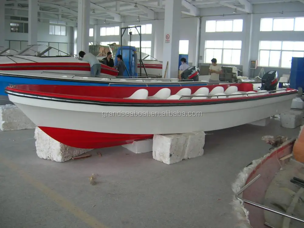 Grandsea 12seats Fiberglass Passenger/ferry/crew Boat For Work And ...