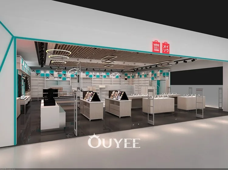 Miniso Store Layout - Optimize Display with Gondola Shelves