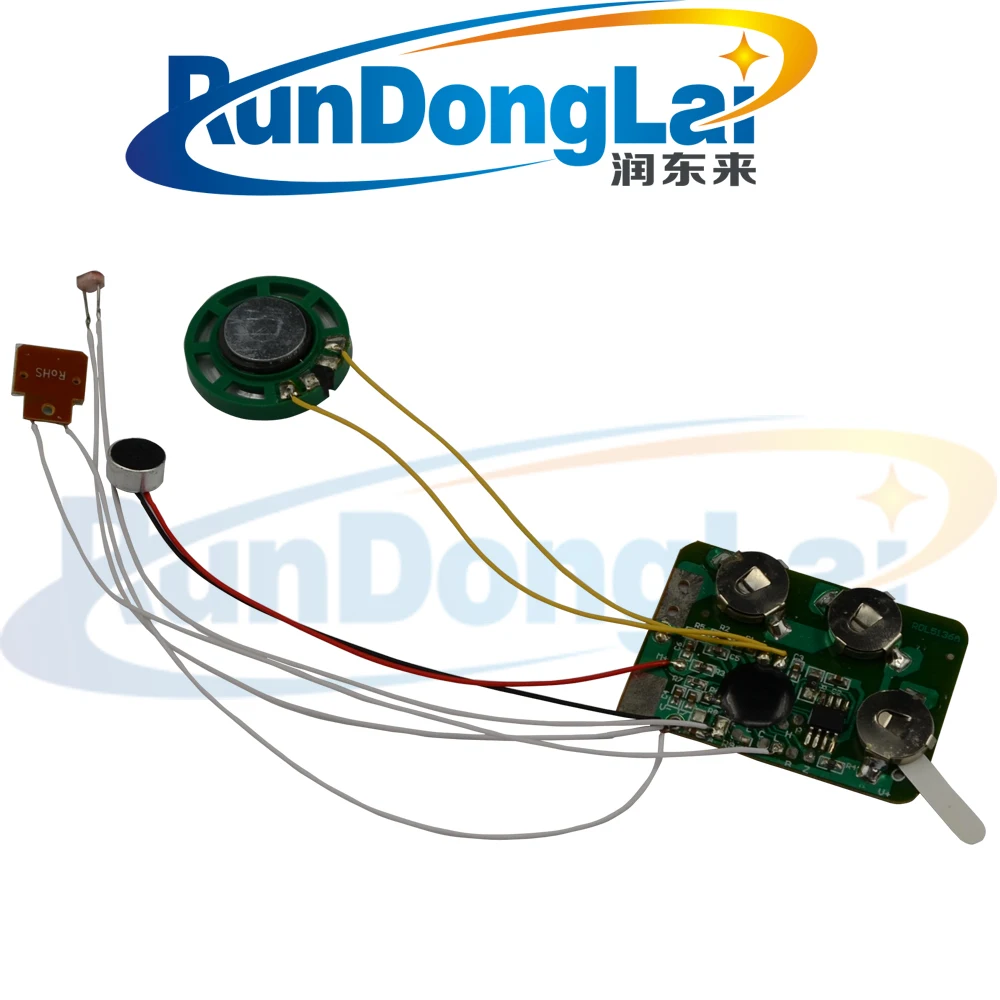 Custom Push Button Recordable Sound Module Music Voice Chip For Toys ...