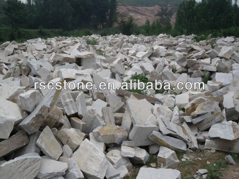 Natural Stone White Quartz Slate,White Quartz Tile,White Quartzite ...
