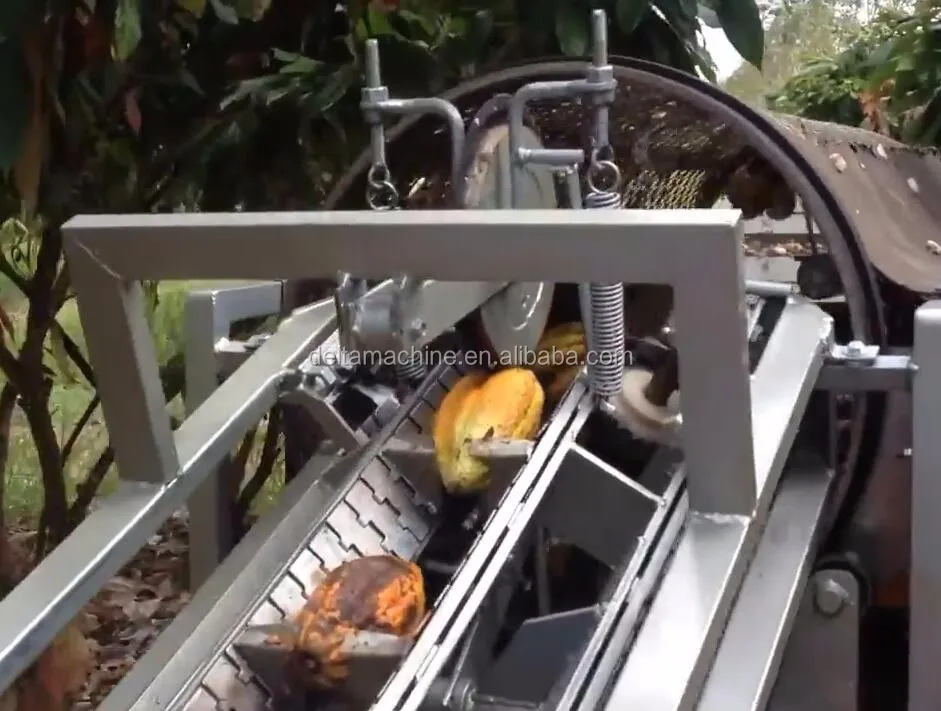 Professional Cocoa Pod Splitting Machine Green Cocoa Pod Cracker - Buy ...
