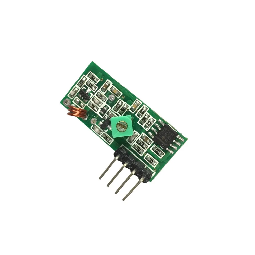 433mhz Rf Transmitter And Receiver Module Link Kit For Arm/mcu Wl Diy ...