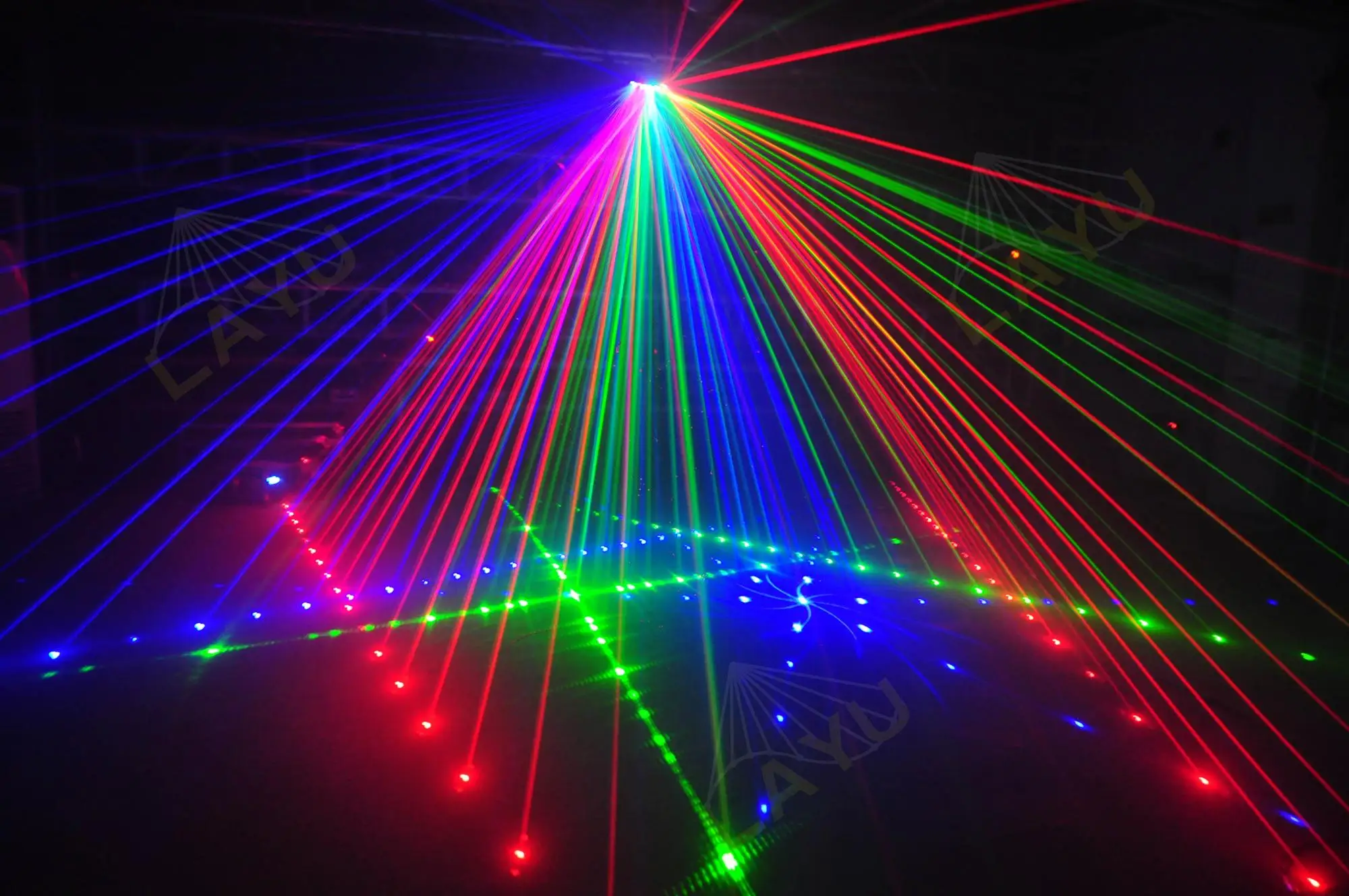 Luz láser RGB TF02RGB, para dj, fiestas, clubs, bares, eventos ...