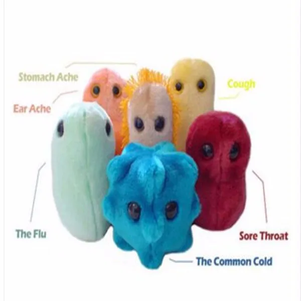 Stuffed Microbes / Plush Bacteria Organs Plush Toys Giant Plush ...