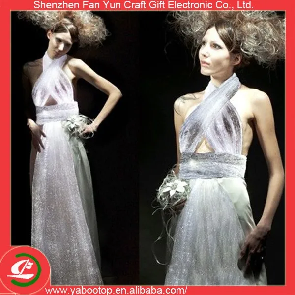 Led Optical Fiber Clothes For Night Club Bar And Party In Stage ...