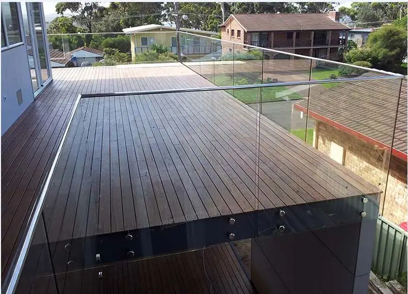 Stainless Steel 316l Top Mounted Rail Minimal Profile Capping Rail ...