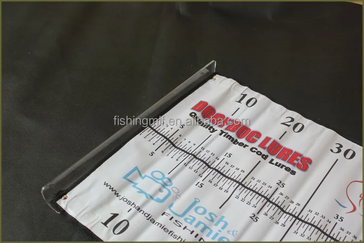 140cm Long Measuring Vinyl Fishing Brag Mat - Portable & Customizable