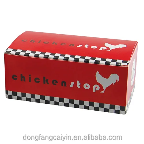 Folding Paper Roasting Chicken Box - Buy Fried Chicken Boxes,Paper ...