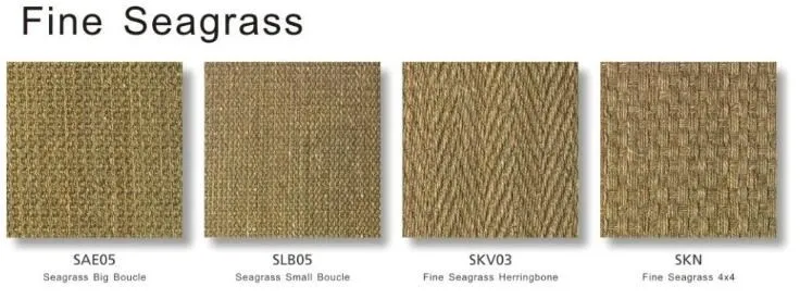 Custom Seagrass Jute Sisal Coir Area Rugs for Deck Porch Patio