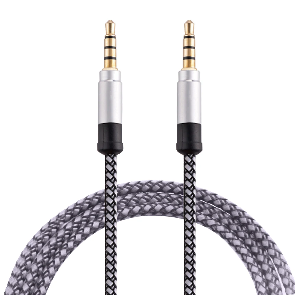 1.5m Metal Head Aux Cable 3.5mm Stereo Audio Cable Cheap Price Amazon ...