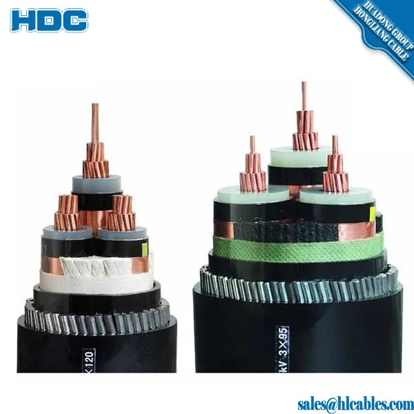 Three Core High Tension Cable Railways Turkey Power Cables - Buy High ...