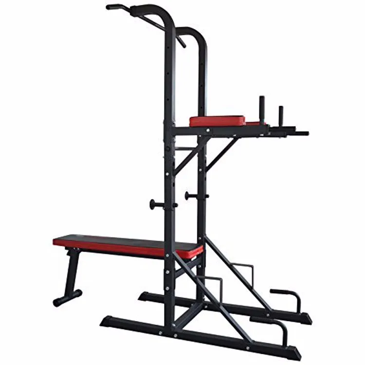 Fitness Equipment Pull Up Station Chin Up Rack Weight Bench Dip Station ...