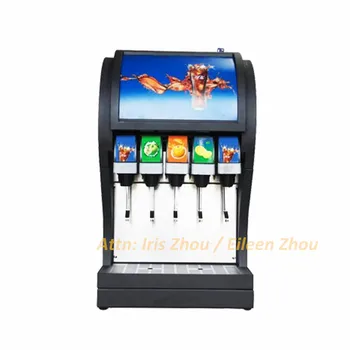 3 Three Heads Cola Fountain Dispenser,Cola Fountain Post Mix Machines ...