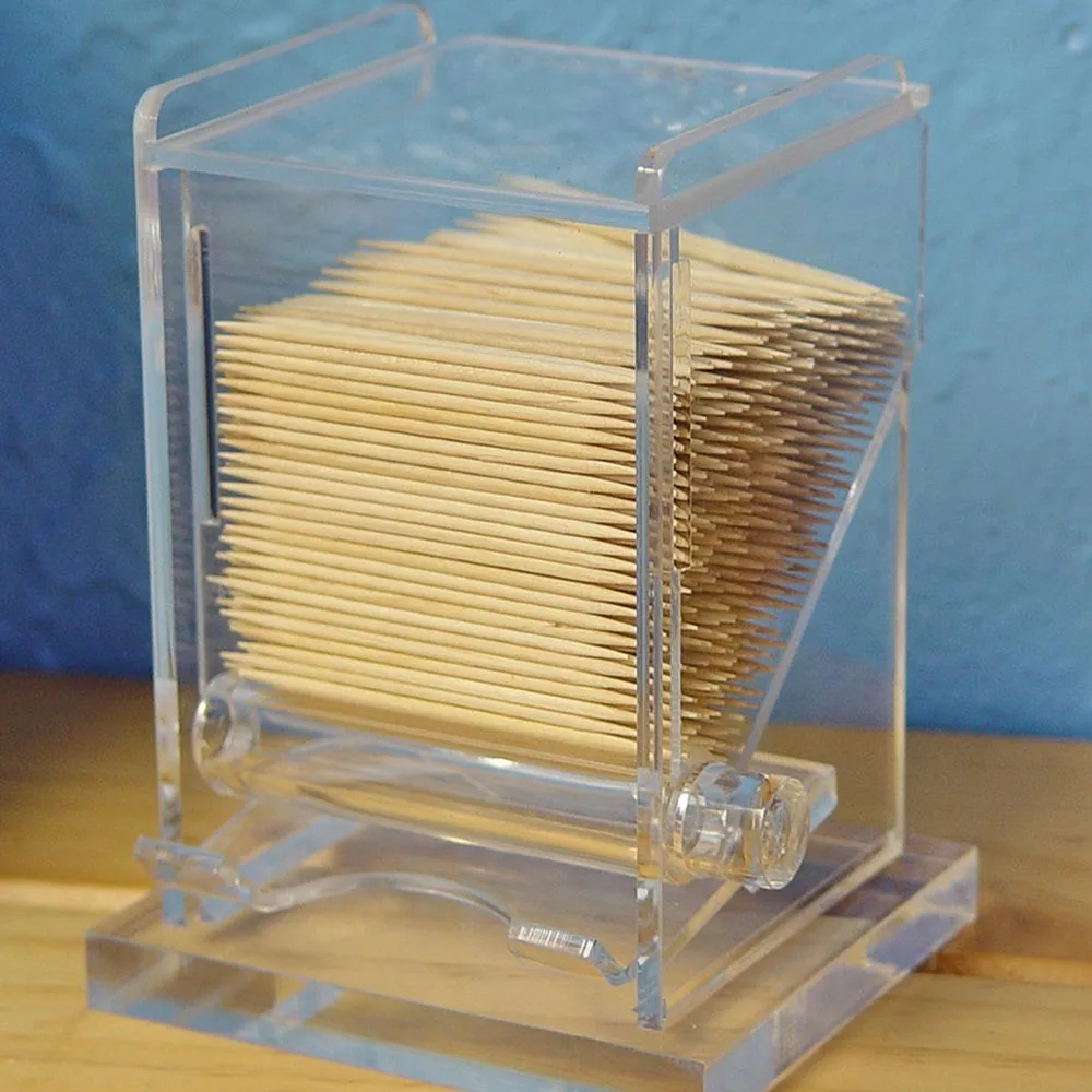 Clear Hot Sale Acrylic Toothpick Box For Restaurant Home - Buy ...