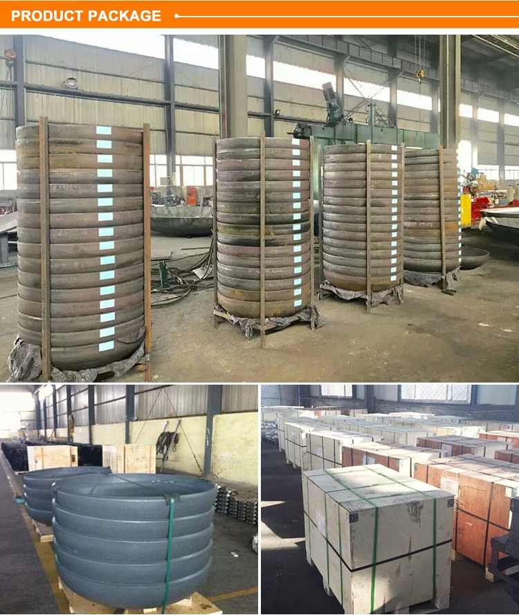 Carbon Steel 2:1 Elliptical Flanged Dished Tank Head Oem & Odm