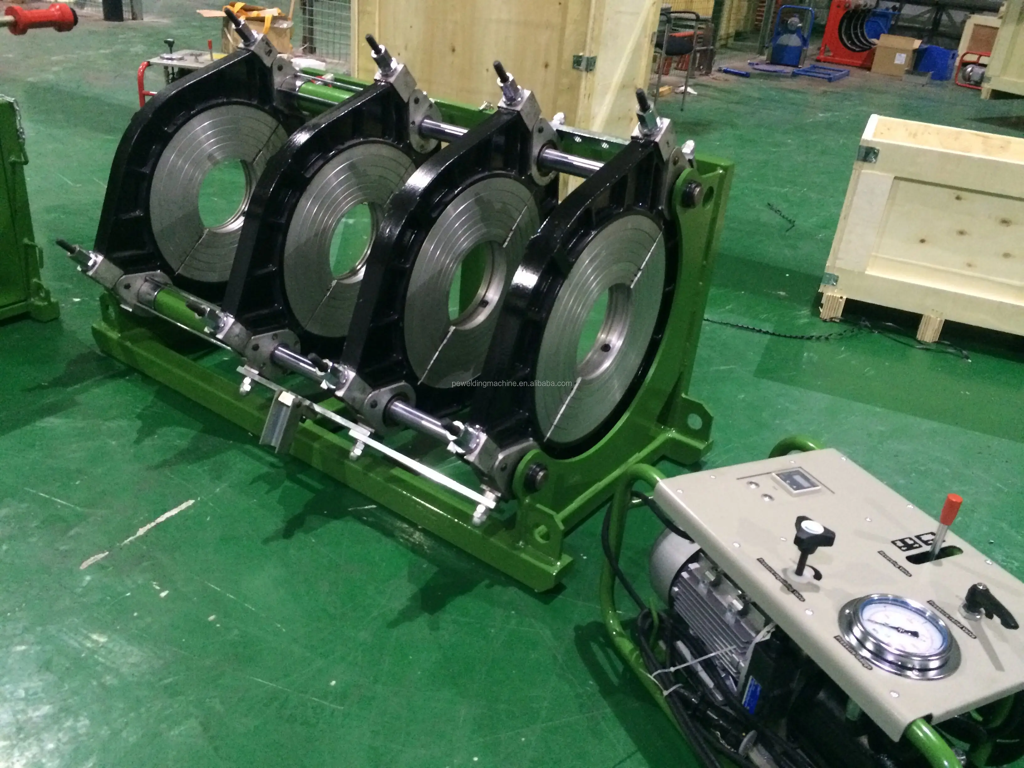 Kit de soldadura por termofusión de tubo de HDPE SWT-B450/200H| Alibaba.com