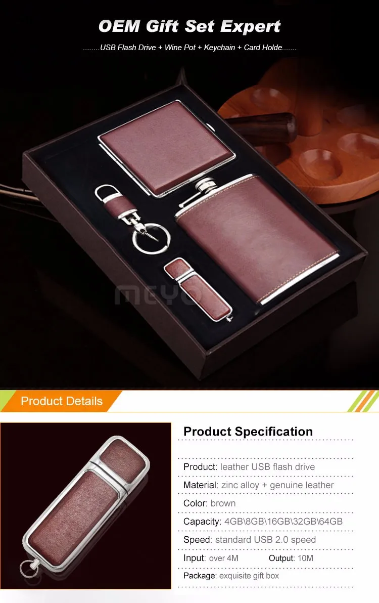 High End Corporate Gifts Usb Keychain Flask Case Gift Items - Buy Gift ...