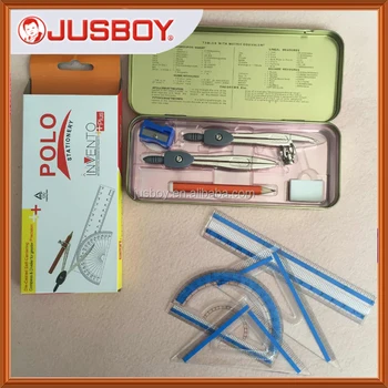 School Stationery Compass Divider Math Set,School Student Geometric Box ...