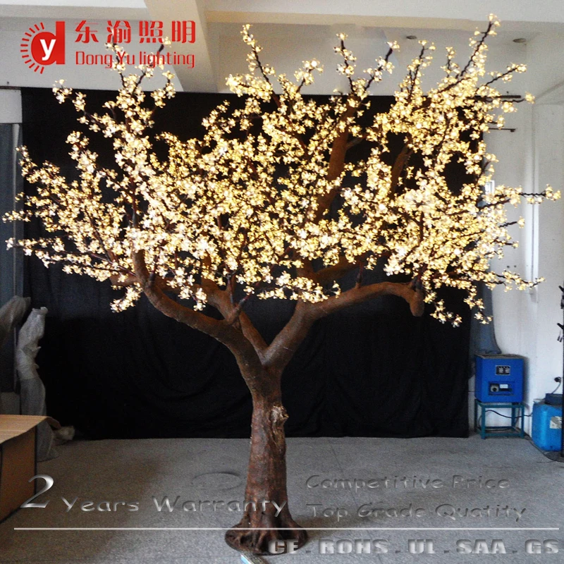 Landscape Decorative Artificial Led Lighted Cherry Trees - Buy Led ...
