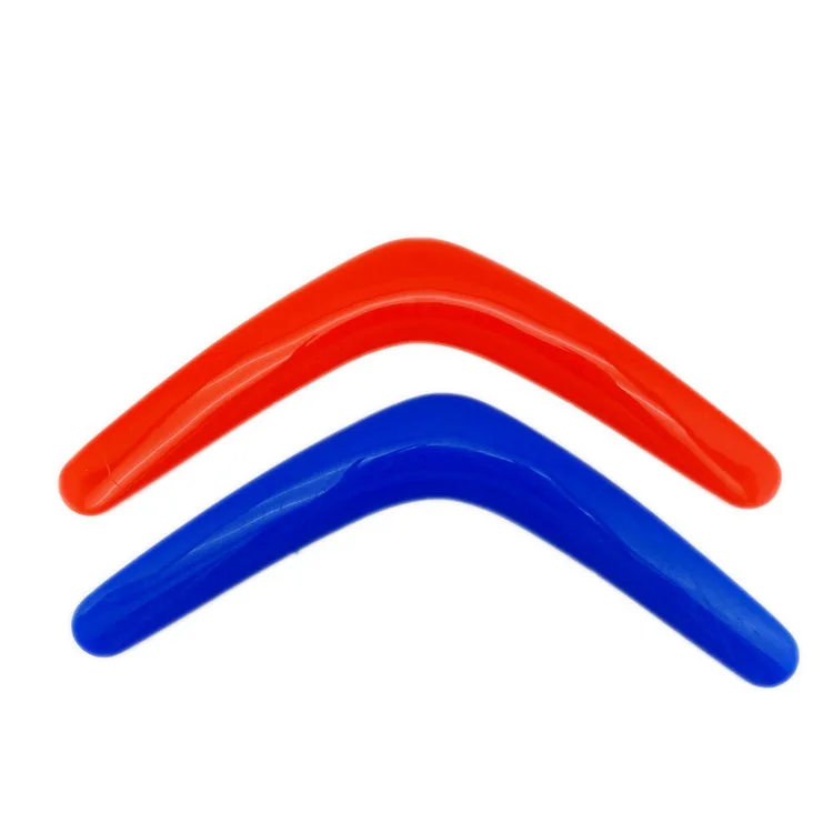 Customized Colorful V Shape Kids Toy Plastic Boomerang - Buy Plastic ...