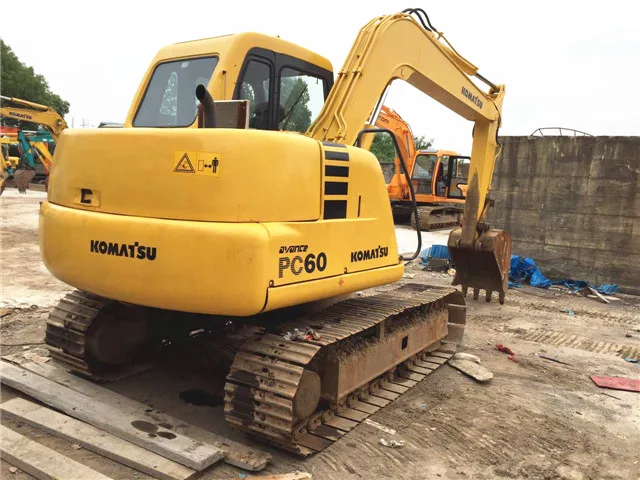 Used Komatsu Pc60-7 Excavator For Sale - Buy Used Pc60-7 Excavator For ...