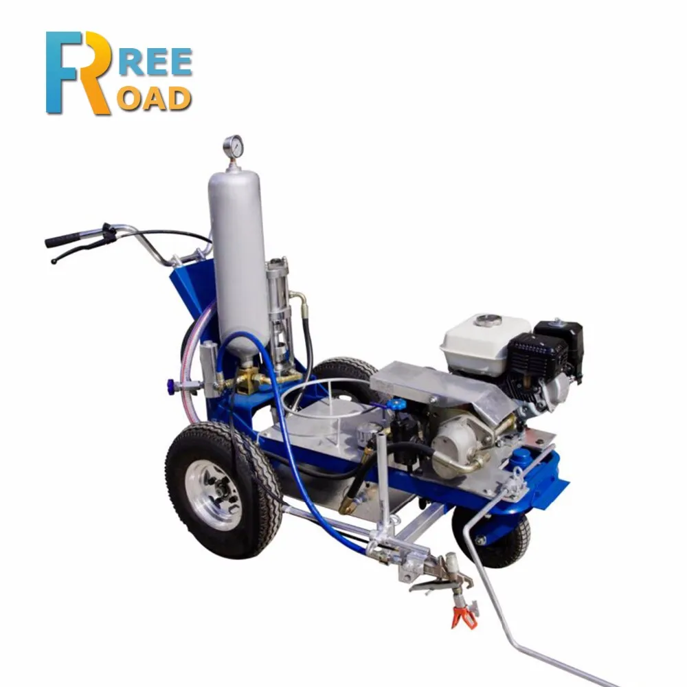 Hand Push Airless Cold Spraying Road Line Marking Machine