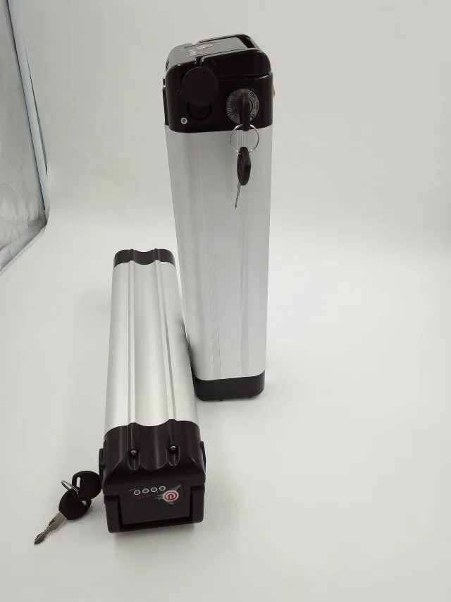 J&y Ce Approved E- Bike Batteries Silver Fish 36v 10ah 12ah 15ah 20ah ...
