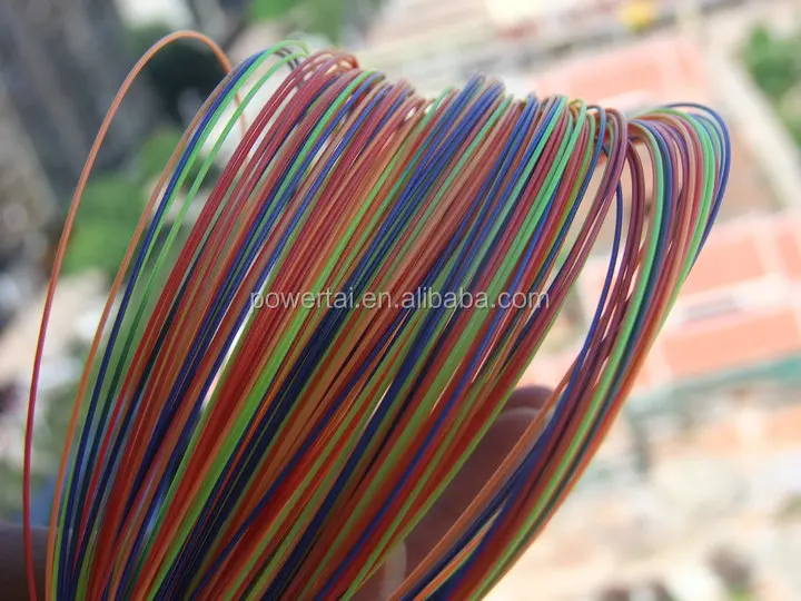 New Design Nylon Rainbow Line/colorful Badminton Racket String - Buy ...