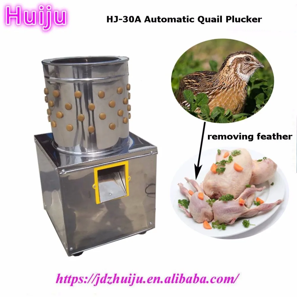 Mini Automatic Quail Plucker Machine For Sales Hj-30a - Buy Quail ...