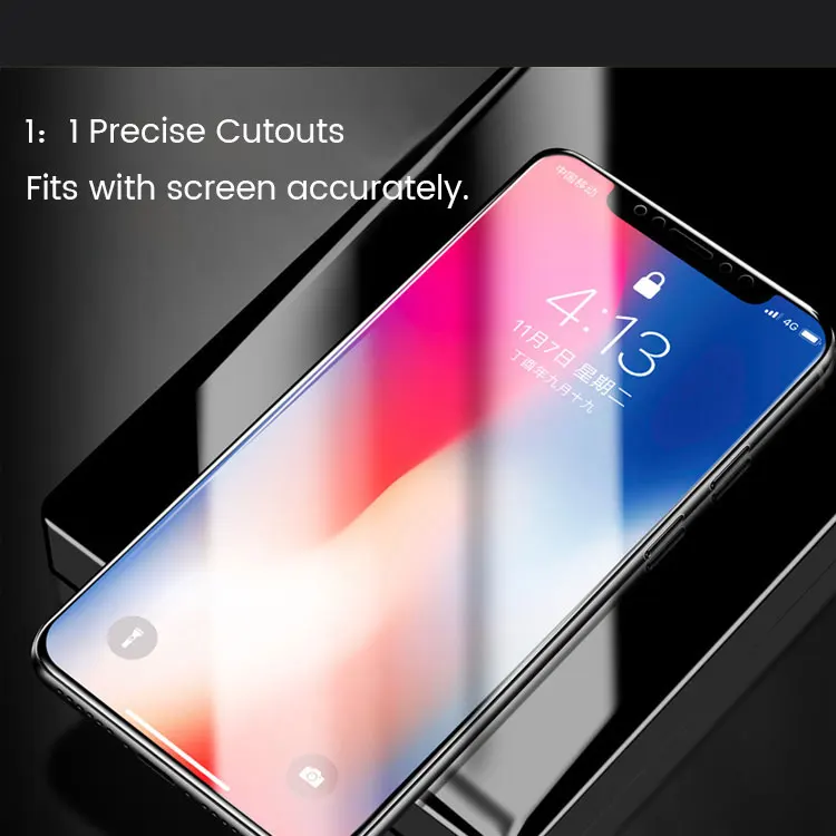 9D 10D 11D 21D Glass Mobile Phone Screen Protectors for Iphone