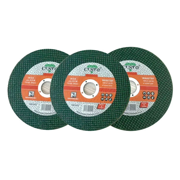 4 Inch 107mm Green Abrasive Cutting Disc For Metal - Buy Cutting Disc 2 ...