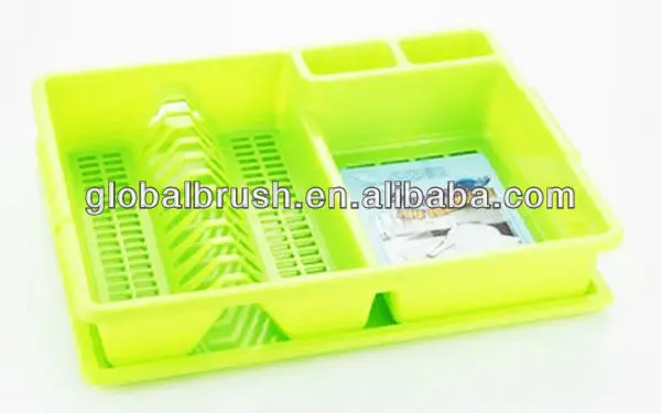 HQ2373 Taizhou Factory Wholesale PP Kitchen Utensil Dish Rack with ...