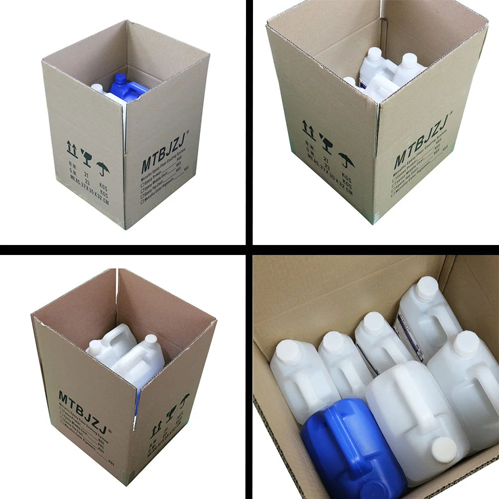 Industrial Premixed Green Epoxy Resin Floor Coating Kit - Waterproof ...