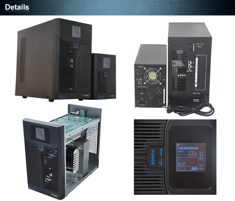 4kva / 2800w Line-interactive Double Cpu Control Pure Sine Wave ...