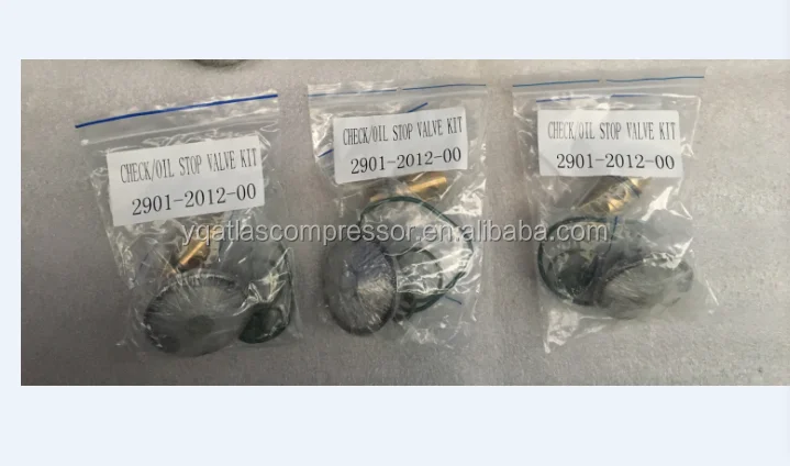 Atlascopco Screw Air Compressor Stop Oil Valve Kit 2901201200 For Sale ...