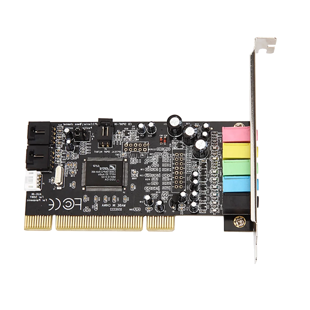 Pci 5.1 Sound Card With Cmi8738 - Buy 6 Channel Audio Card,Sound Card ...