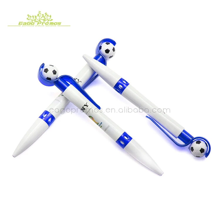 Shanghai Eago Promotional Novelty Gift Soccer Ballpoint Pen Football ...