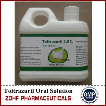Poultry Farming Chicken Coccidiosis 5% Oral Solution Toltrazuril - Buy ...