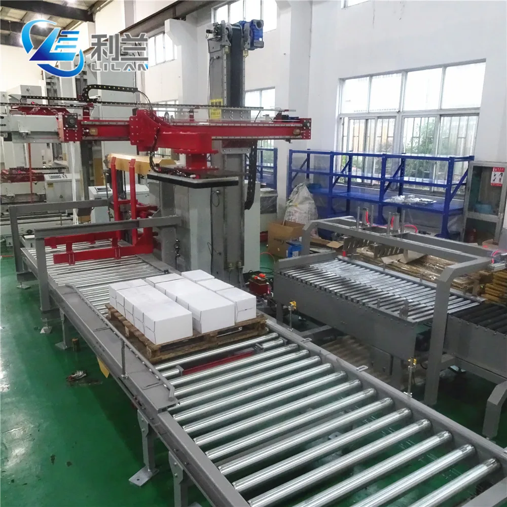Automatic Single Column Case Palletizer Machine - Buy Palletizer ...