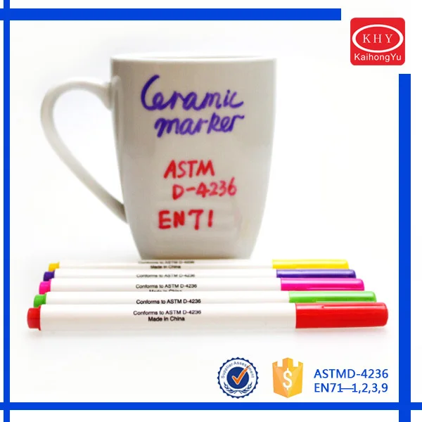 Permanent Ceramic Markers For Mugs Best Marker Pens For Glass Porcelain ...